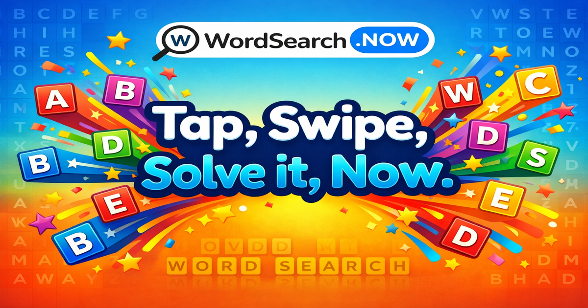 Free Daily Word Search Puzzles | WordSearch.Now